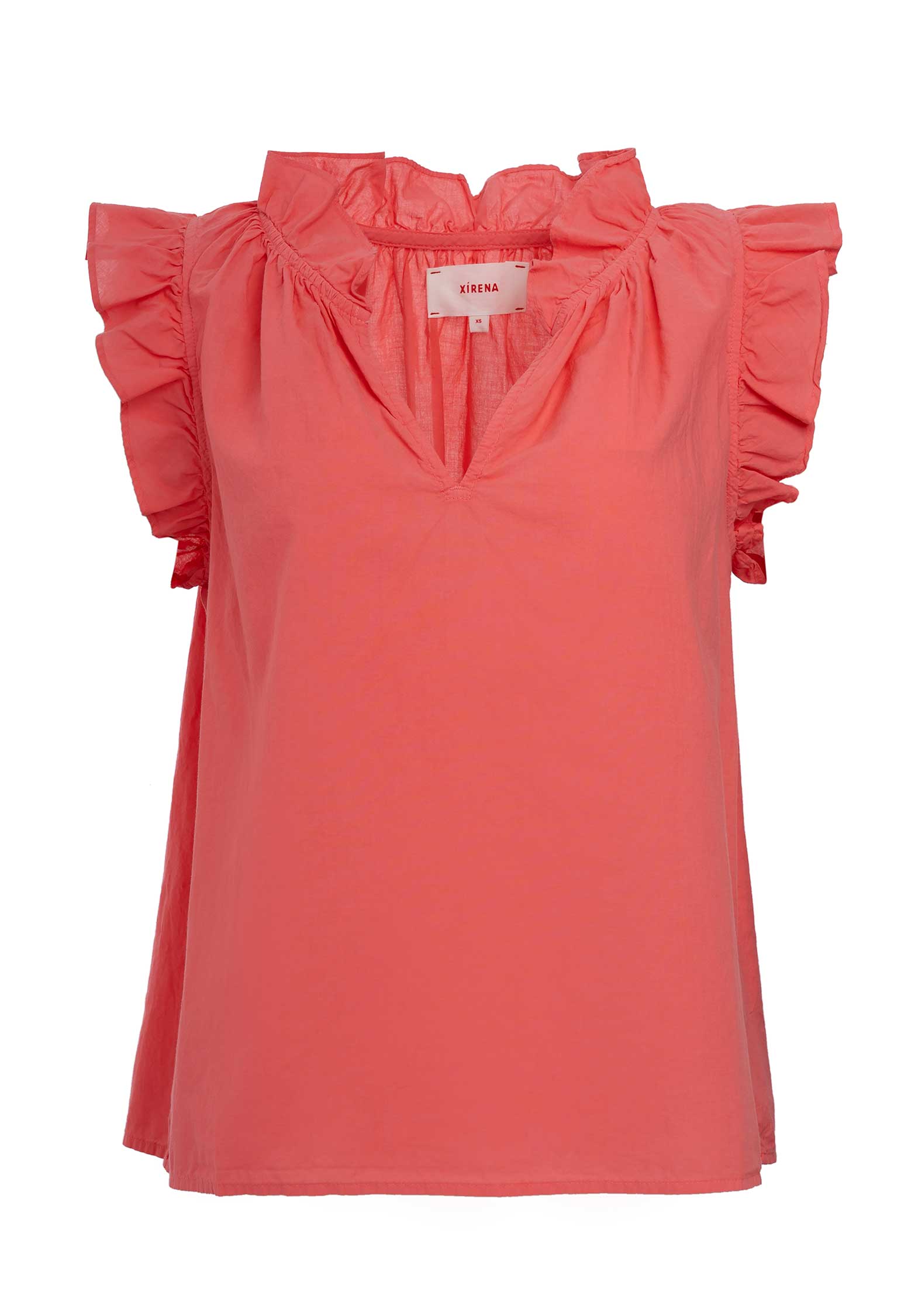 Blouse X5ctp112 Bex Top Sun-Kiss-Coral – RUE MADAME | BOUTIQUE PARISIENNE