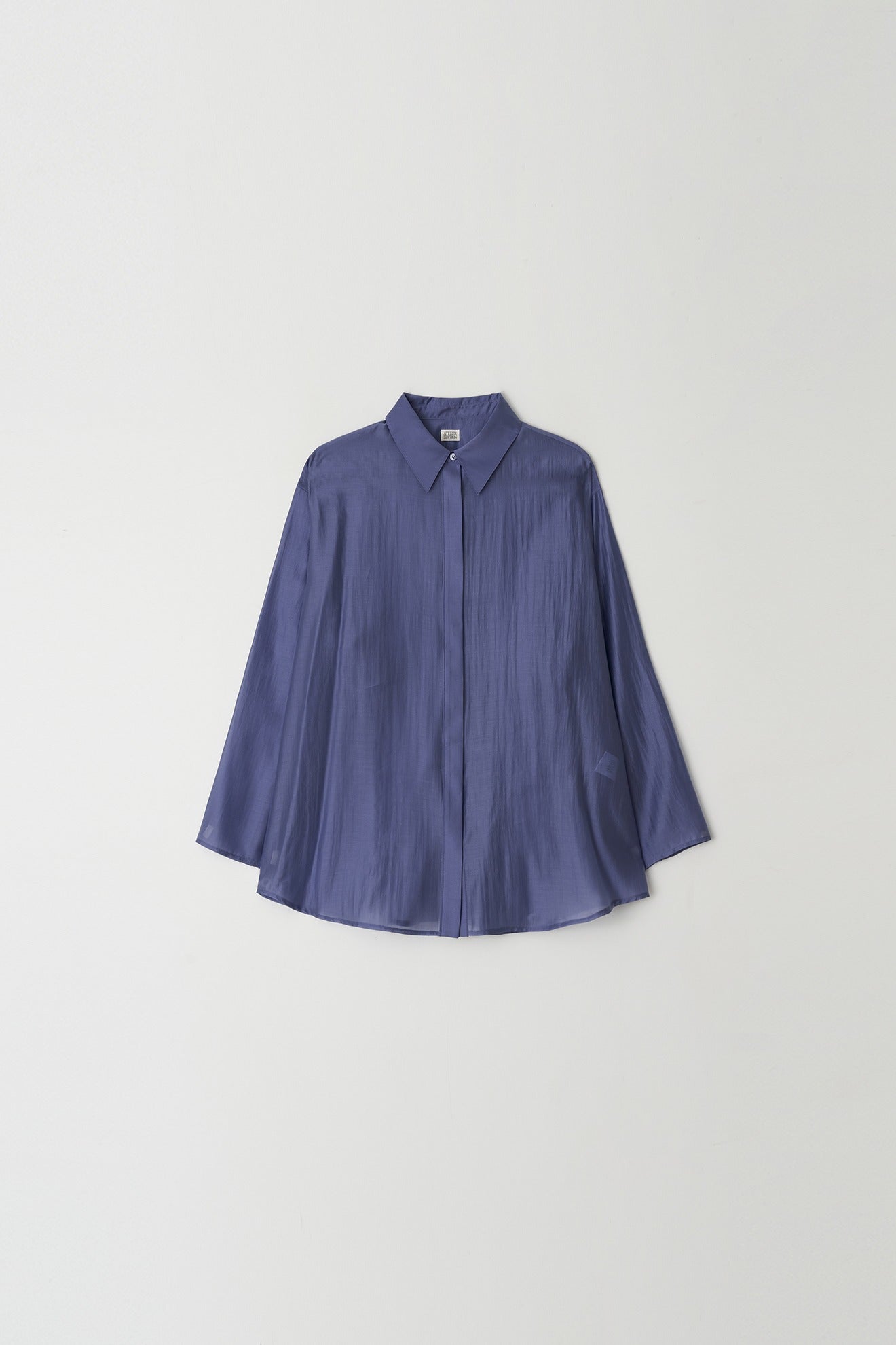 Shirt Aw24bl63 Sheer Hidden Shi Purple – RUE MADAME | BOUTIQUE PARISIENNE